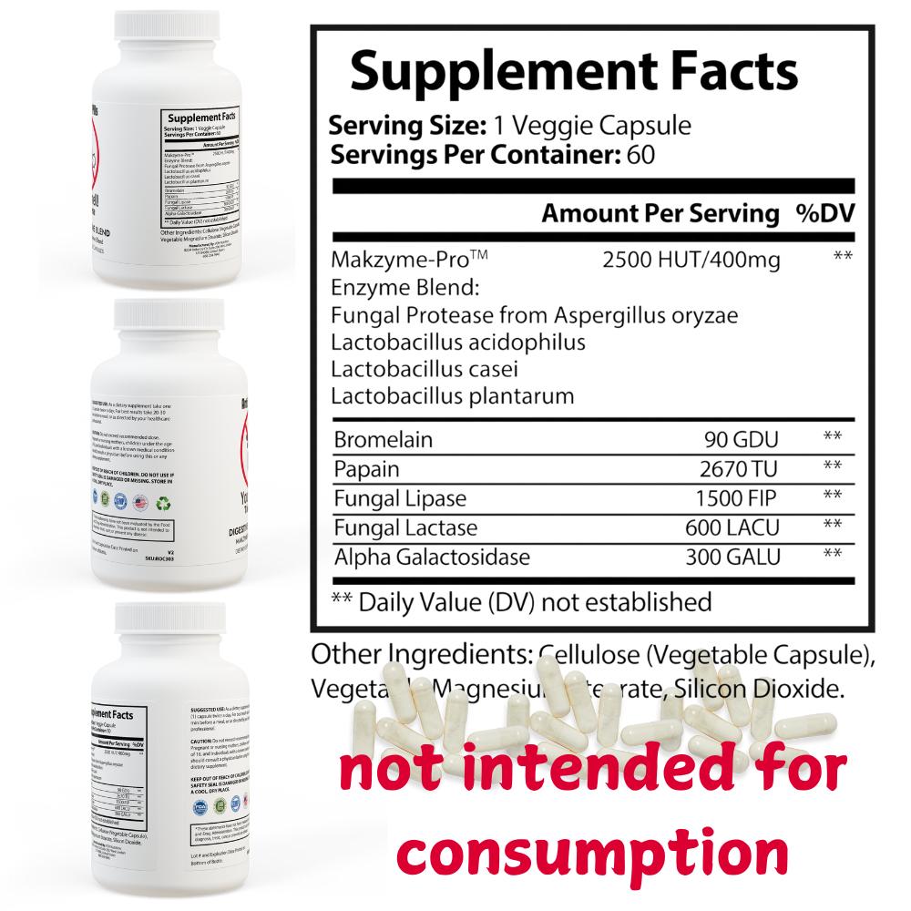 Funny Gag Gift Idea for Smelly Fart Monster, Anti Fart Pills Digestive ...