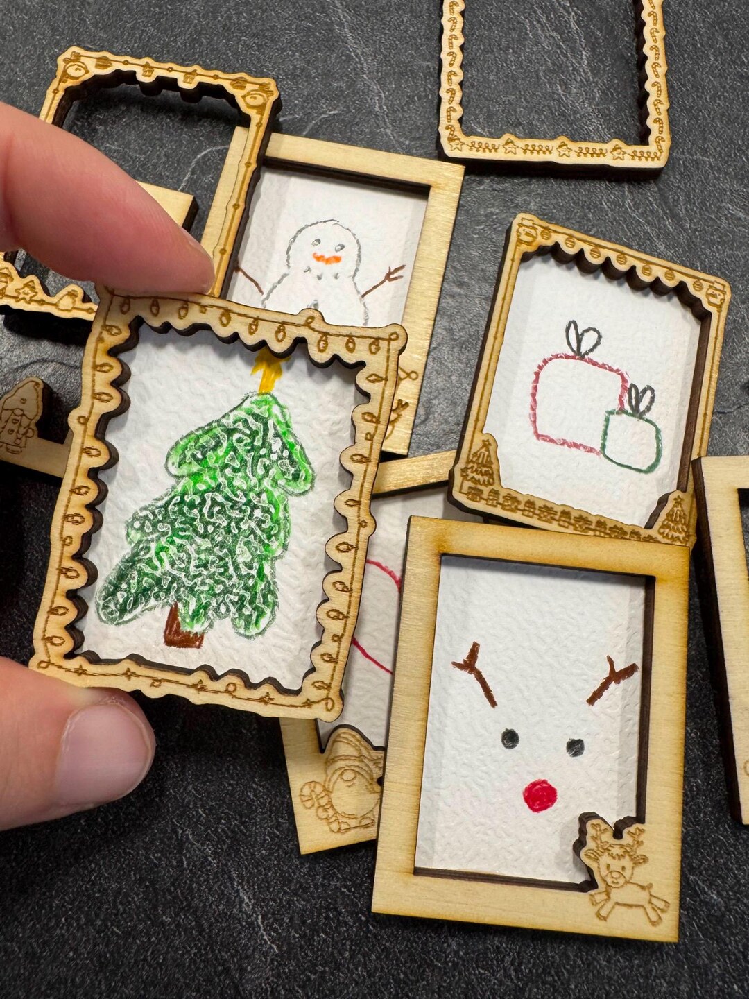 Miniature Picture Frames, for Elf Doors, Elf or Mouse, Elf Accessories ...