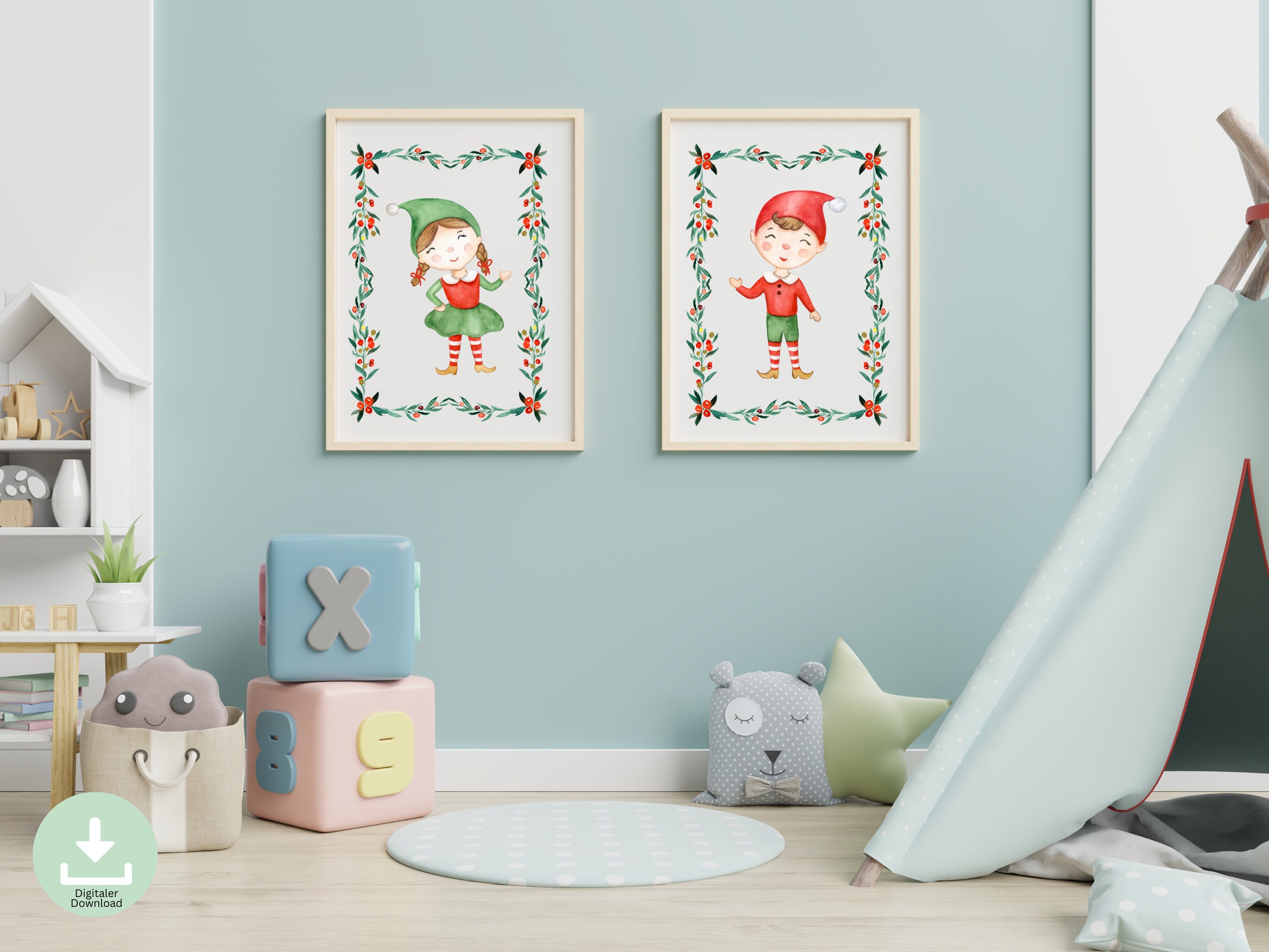 Positive Elf Affirmations for the Children's Room - Etsy