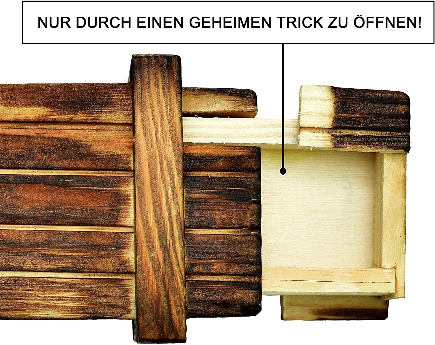 Small Puzzle Box - Wooden Gift Box for Money Gifts for Weddings ...