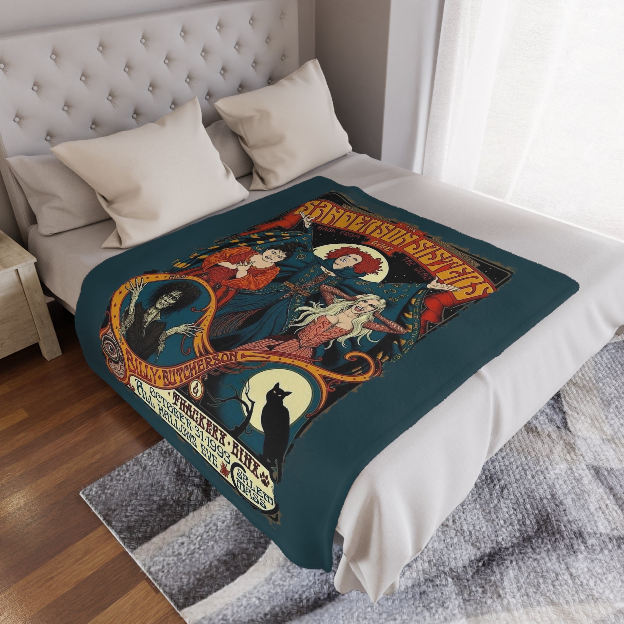 Manta Hocus Pocus, Halloween Hocus Pocus Blanket, Sanderson Sisters ...