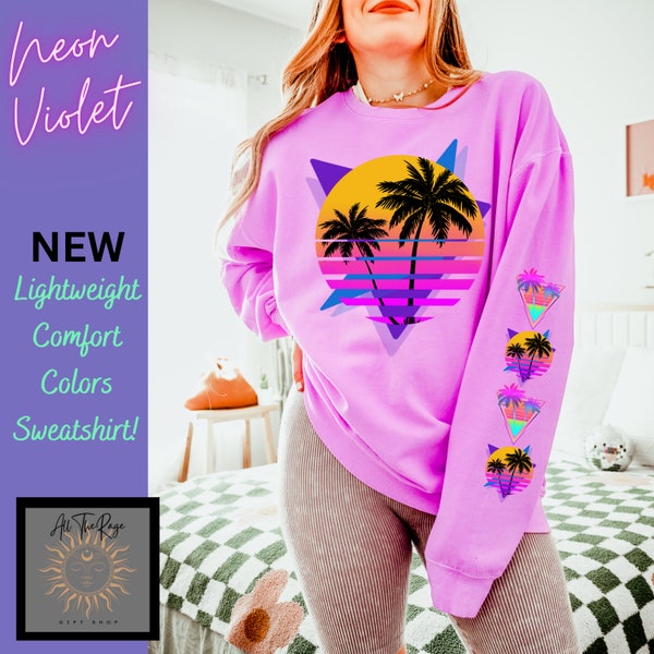 Neon Sweatshirt - Etsy