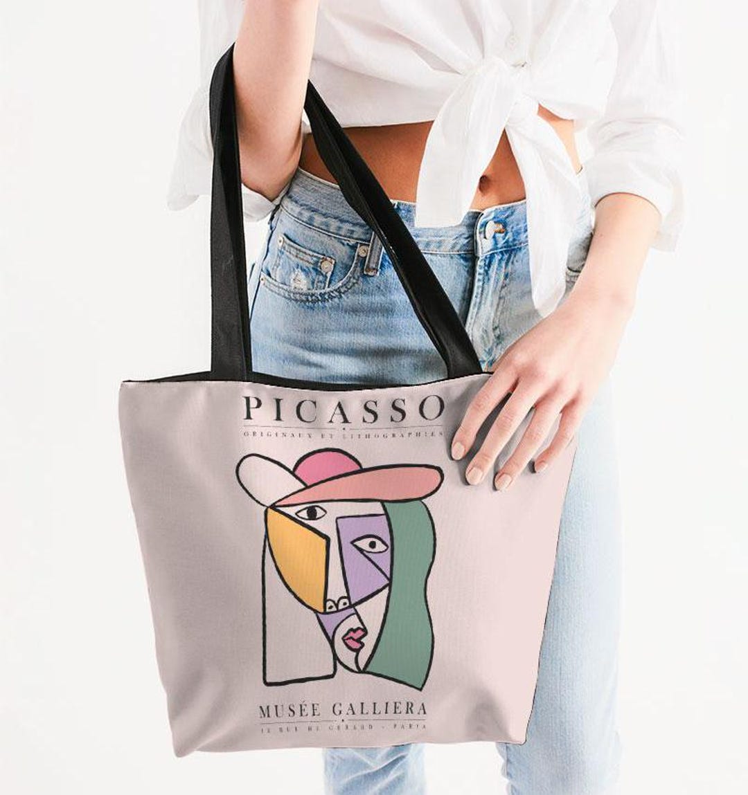 Picasso Tote Bag Modern Abstract Art Beach Tote Trendy Gifts for Her ...