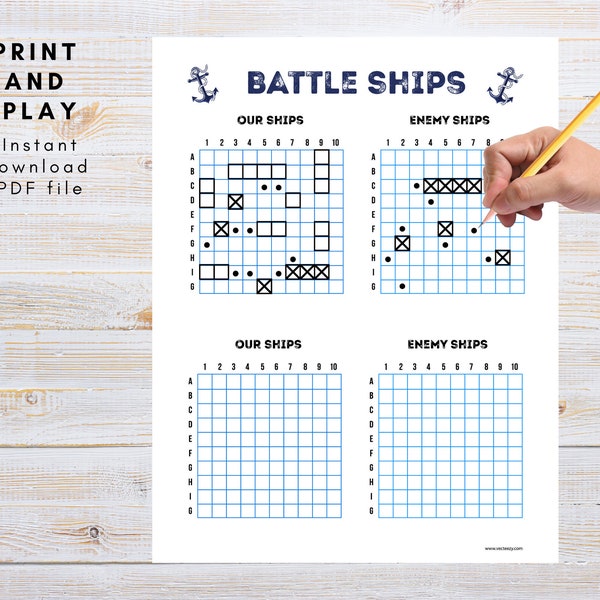 Battleship - Etsy