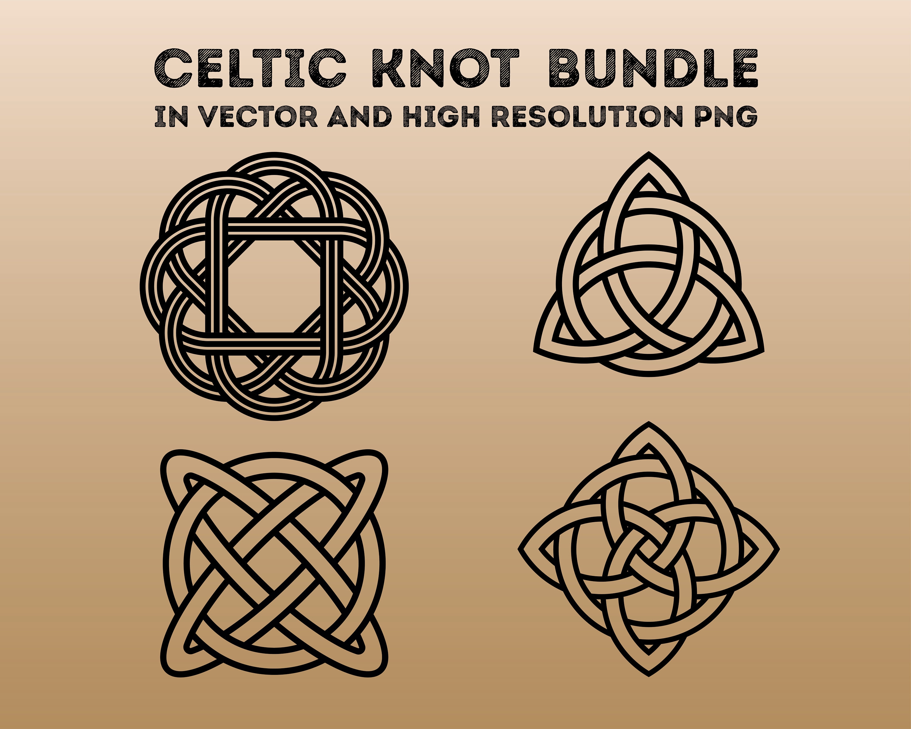 Quaternary Celtic Knot Tattoo