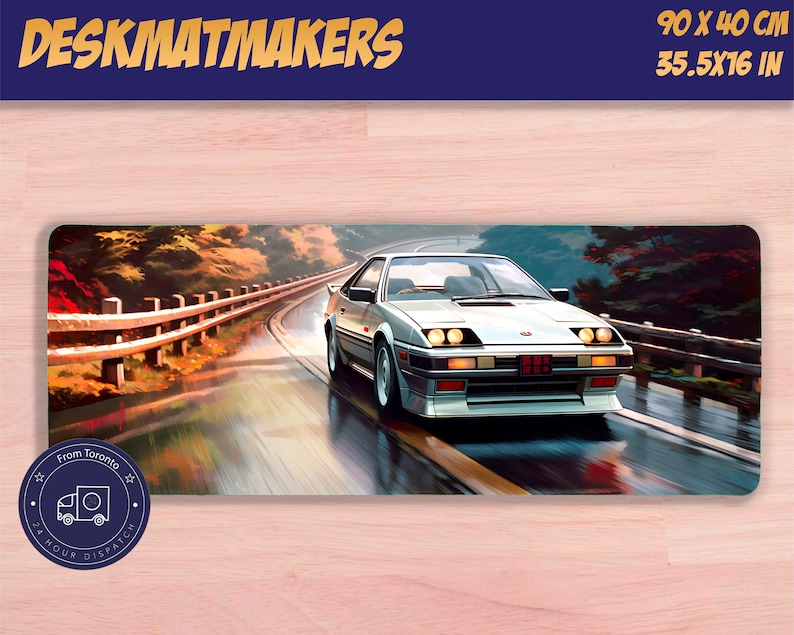 Initial D AE86 Desk Mat, MF Ghost, Tofu 86, Mount Akina Drifting Slide ...