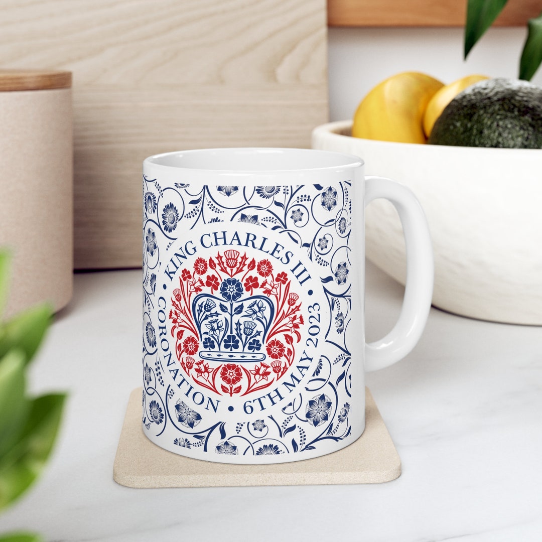 King Charles III Mug Official Logo Charles Gift for - Etsy