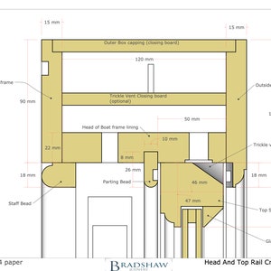 Sash Window Drawing: Sketchup Model File & PDF Cross Section File ...