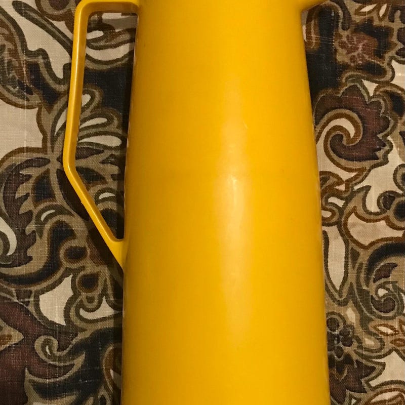 Yellow Thermos - Etsy
