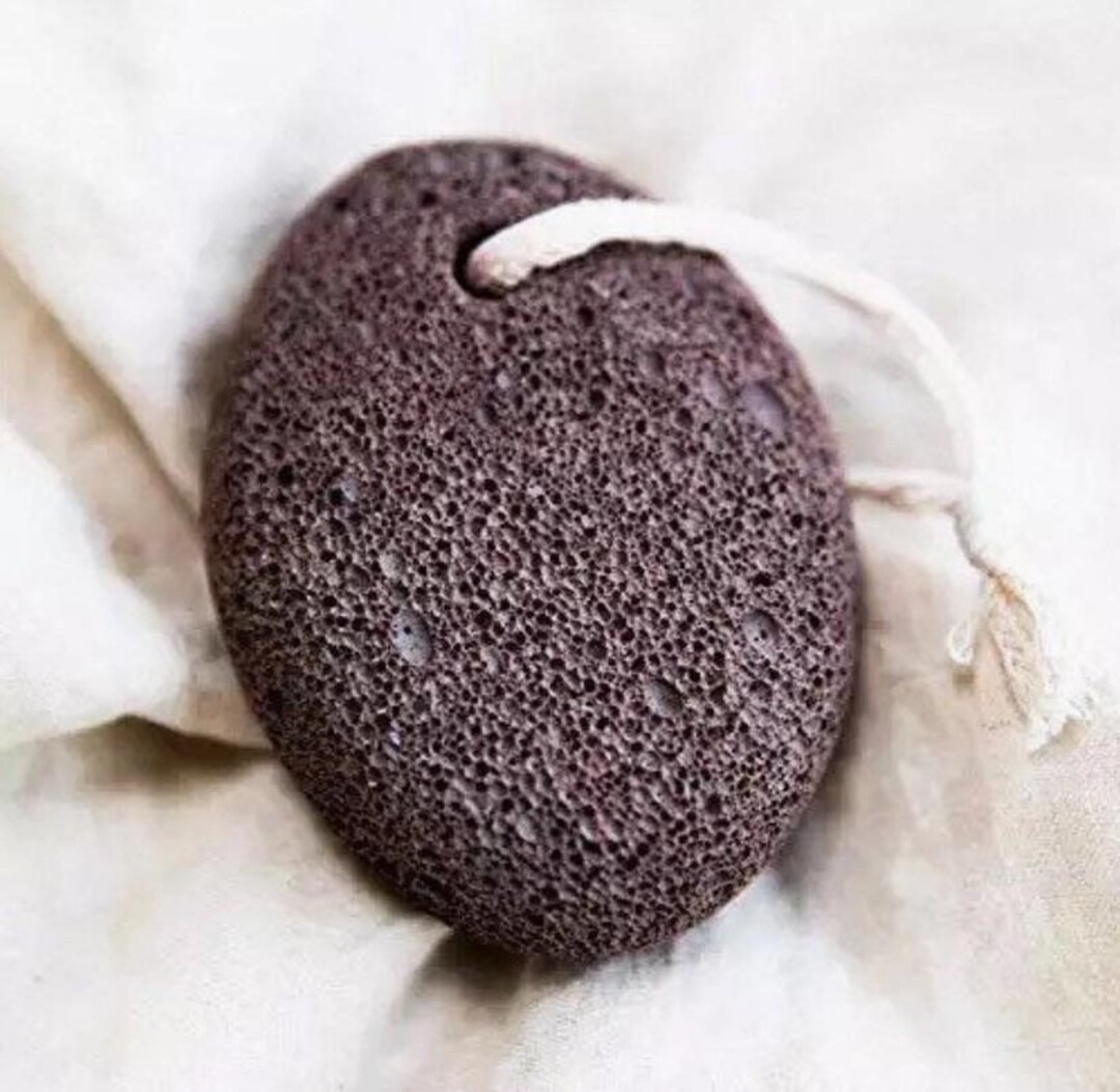 Natural Pumice Stone/lava Rock Foot Scrubber - 2.82oz - Etsy