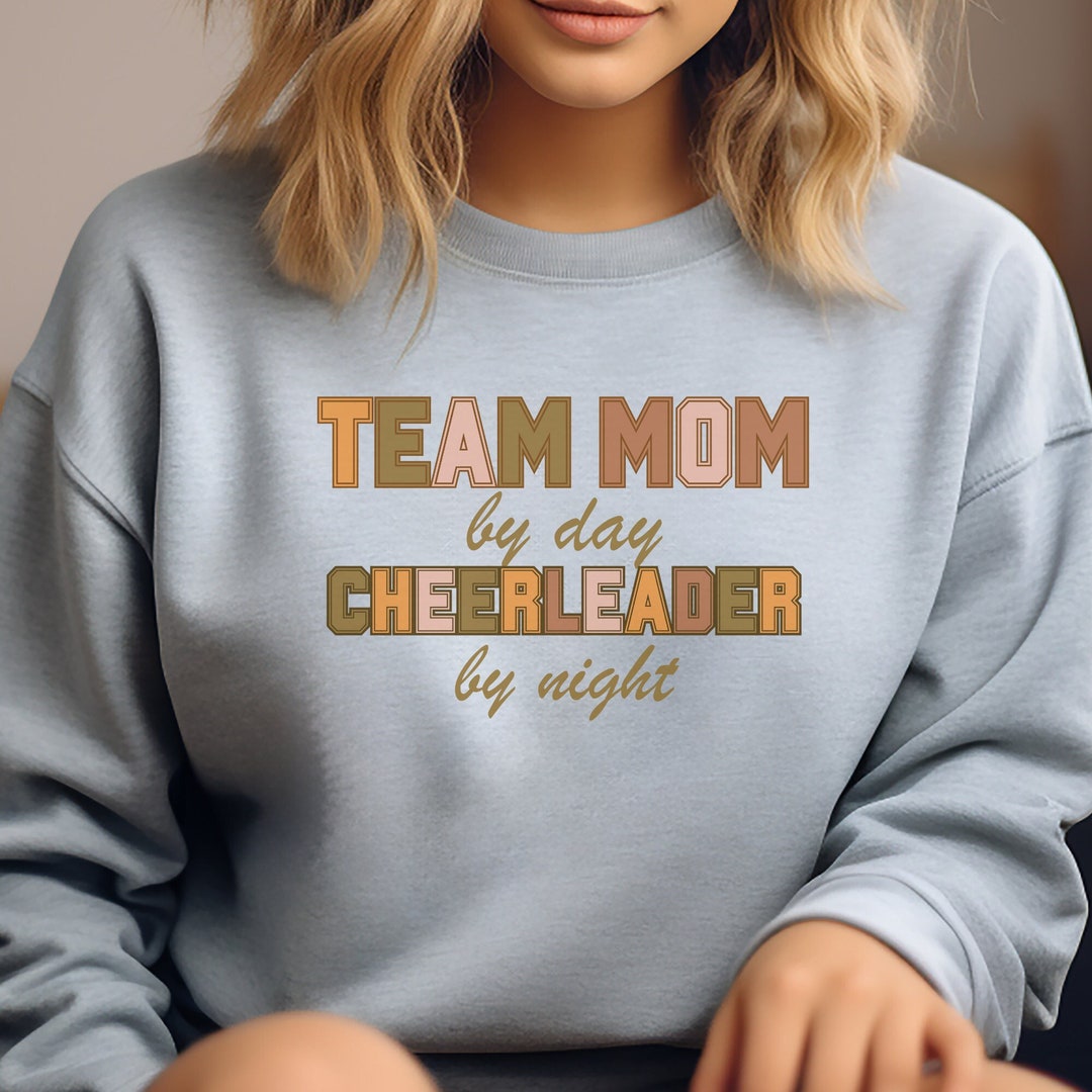Team Mom Gift for Cheer Mom Cheer Sweatshirt Cheer Mom Shirt Cheer Mom ...