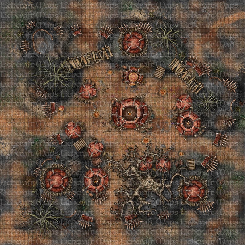 Digital Table Top Fantasy Game Battle Maps - Standard Map Collection ...