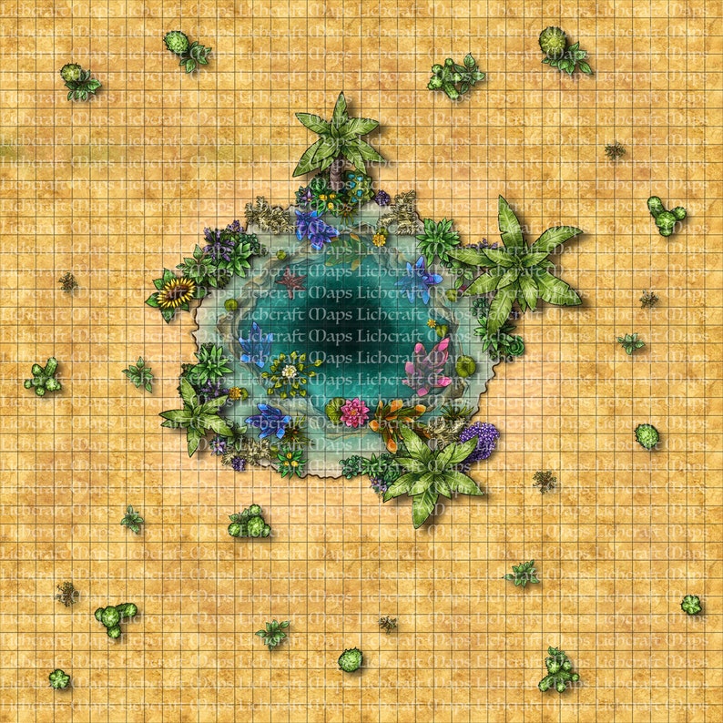 Digital Table Top Fantasy Game Battle Map Pack - Standard Map ...