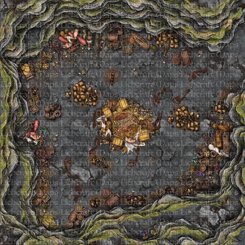 Digital Table Top Fantasy Game Battle Maps - Standard Map Collection ...