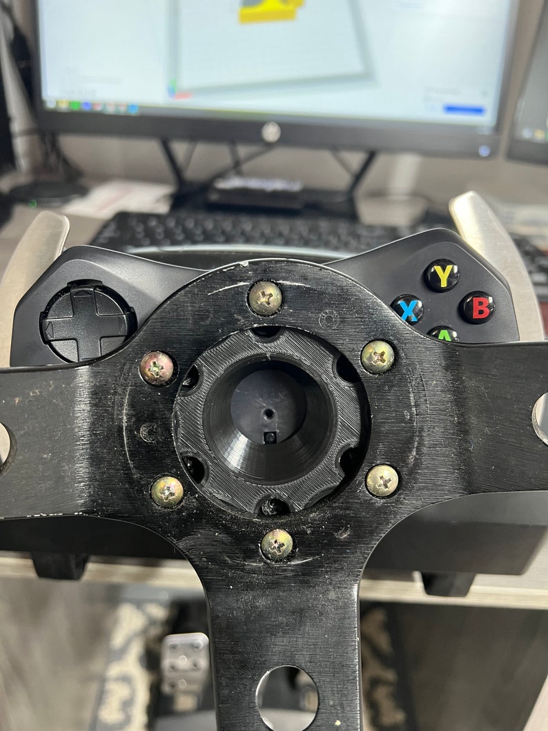 Logitech G27 / G29 / G920 / G923 Steering Wheel Adapter Mod Plate - Etsy
