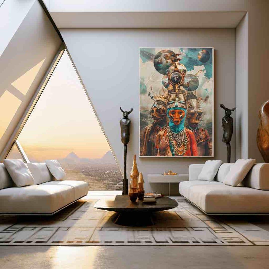 Intergalactic Afronauts of a Forgotten Heritage (12" X 18", 24" X 36 ...