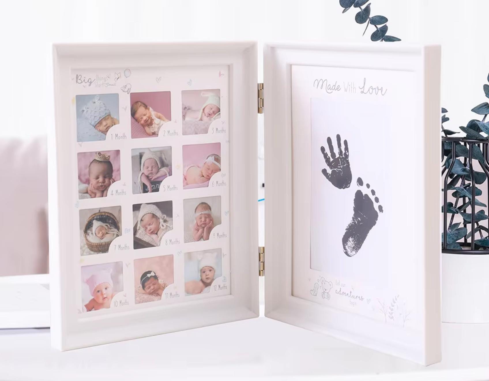 Baby's First Year Photo Frame: Infant Milestone Keepsake - Etsy