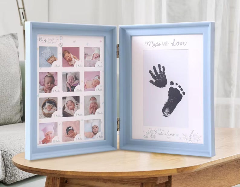 Baby's First Year Photo Frame: Infant Milestone Keepsake - Etsy