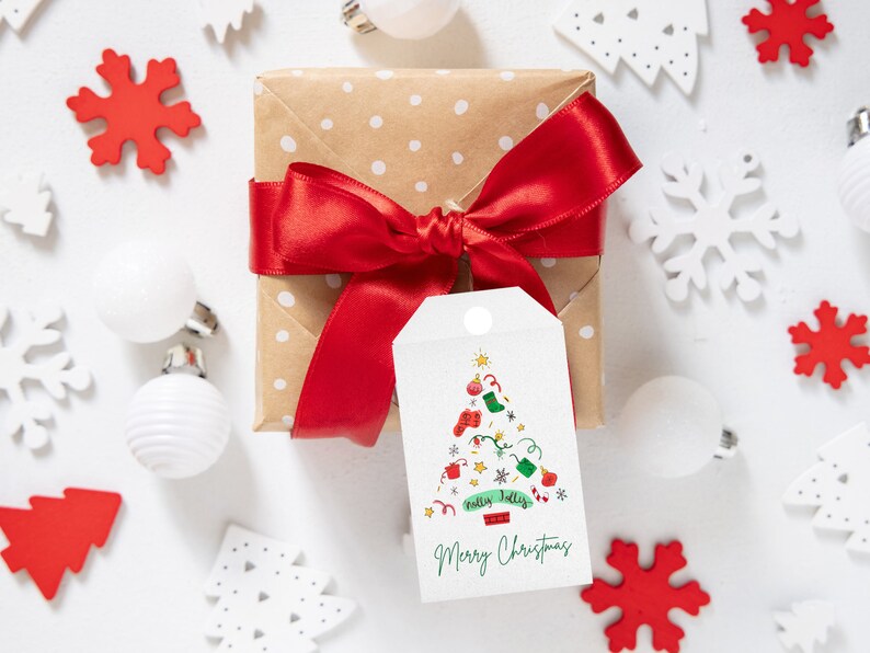 Christmas Gift Tags Christmas Tags Christmas Tags Bundle - Etsy