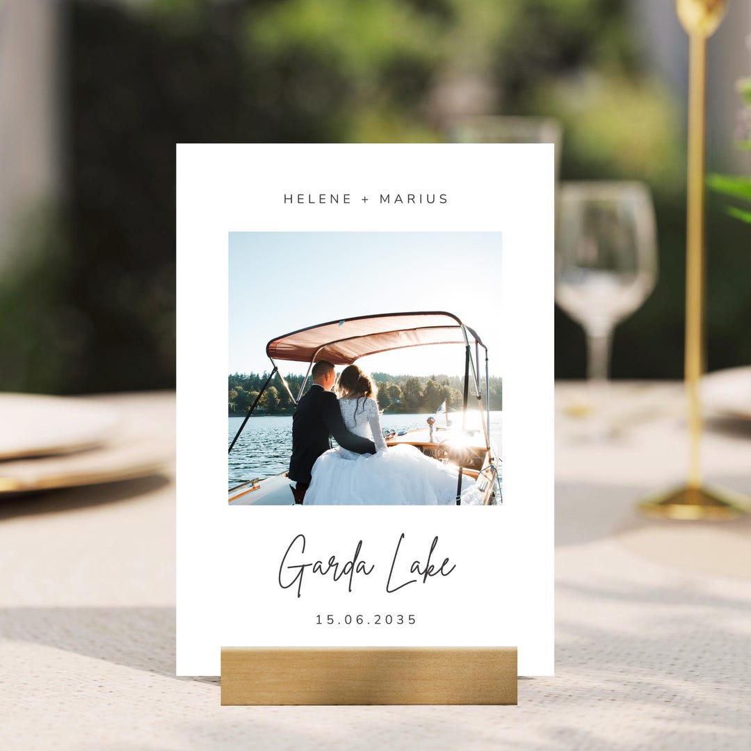Travel Table Numbers Printable, Simple Table Numbers, Minimalist ...