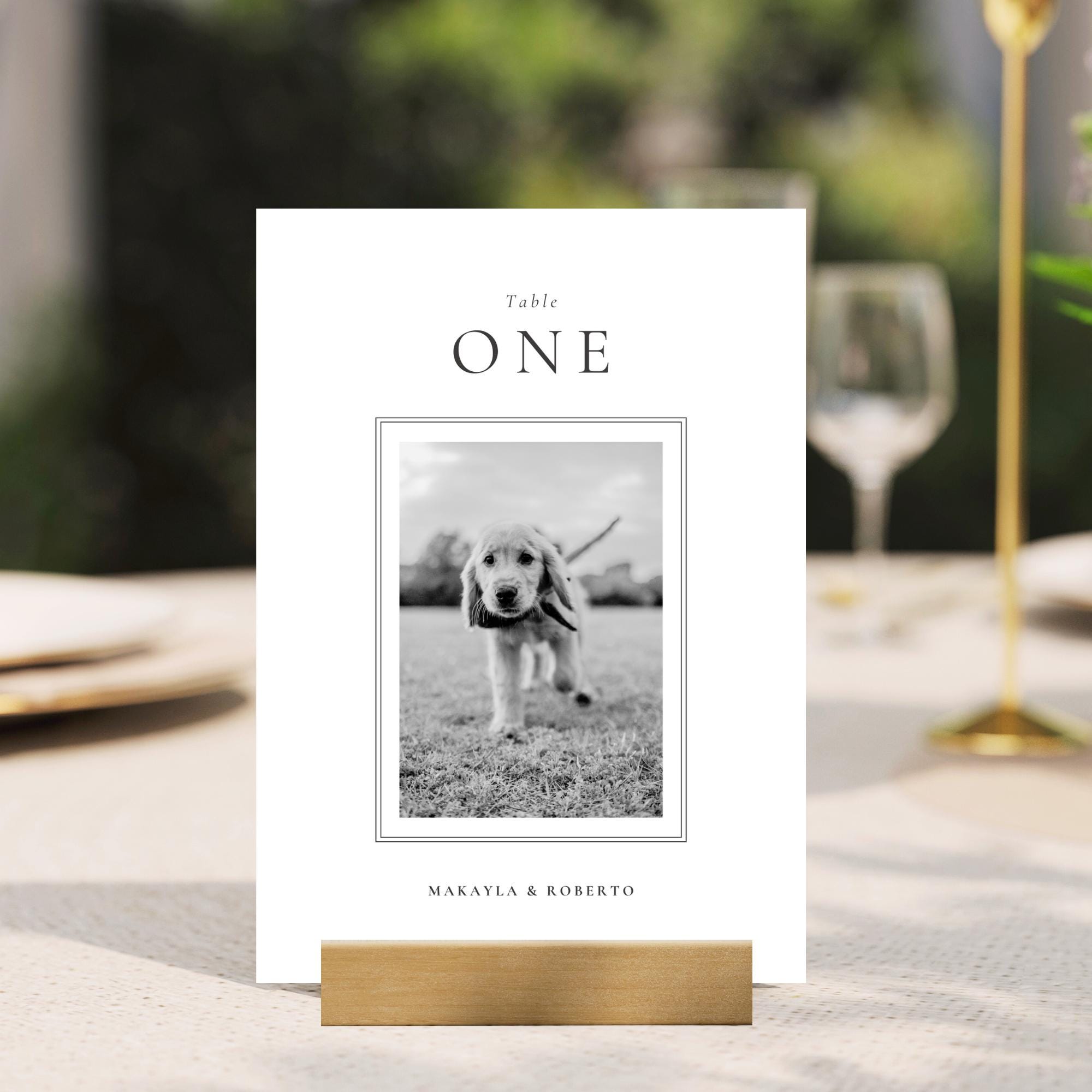 Modern Table Numbers Printable, Simple Table Numbers, Minimalist ...