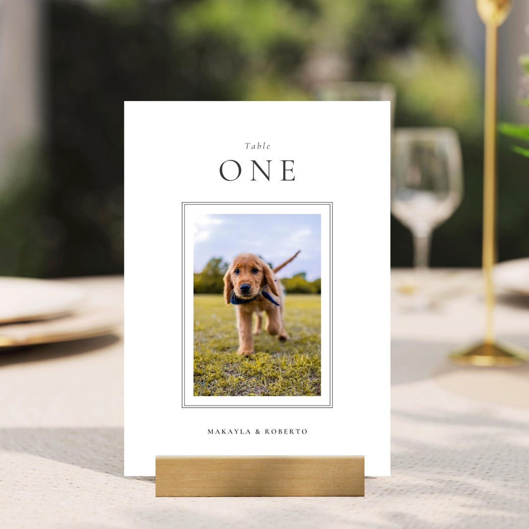 Modern Table Numbers Printable, Simple Table Numbers, Minimalist ...