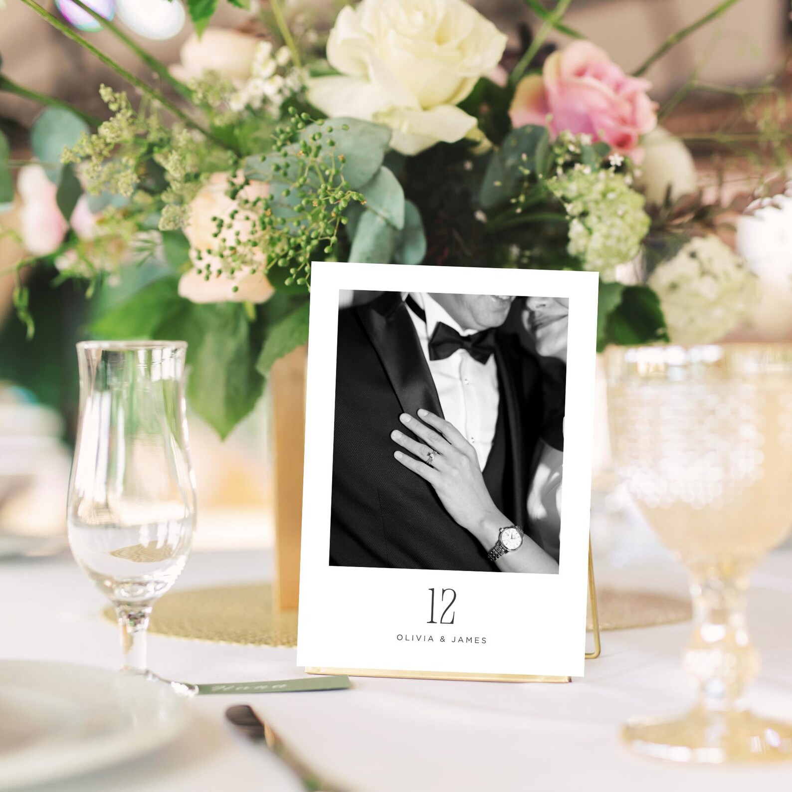 Modern Table Numbers Printable, Simple Table Numbers, Minimalist ...