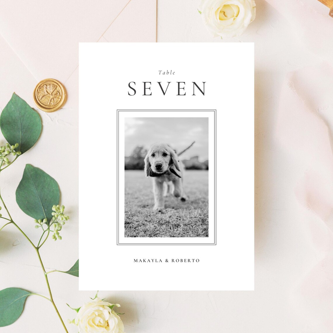 Modern Table Numbers Printable, Simple Table Numbers, Minimalist ...