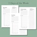 Daily Focus Planner Template | Printable Daily Focus Planner | Daily ...