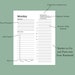 Daily Focus Planner Template | Printable Daily Focus Planner | Daily ...