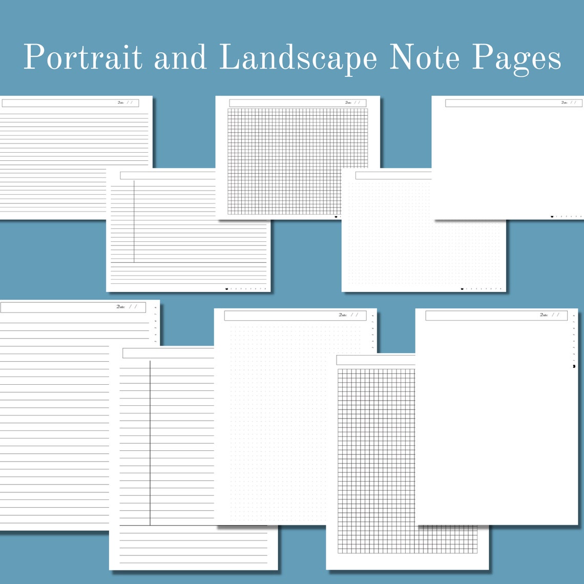 Academic Study Planner Academic Planner Academic Notebook - Etsy