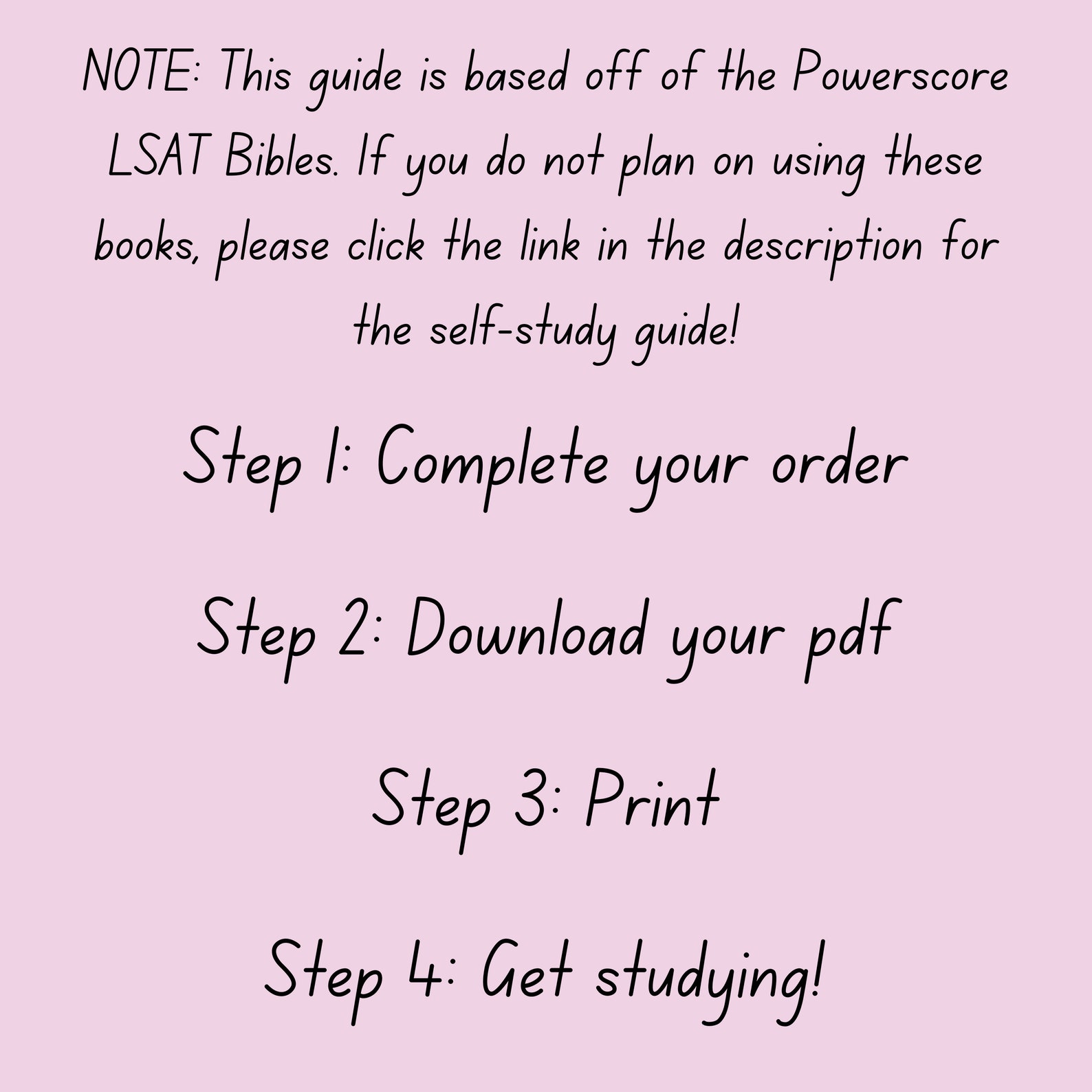 LSAT Study Guide - LSAT Study Tracker - LSAT Study Planner - Student ...