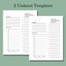 Daily Focus Planner Template | Printable Daily Focus Planner | Daily ...