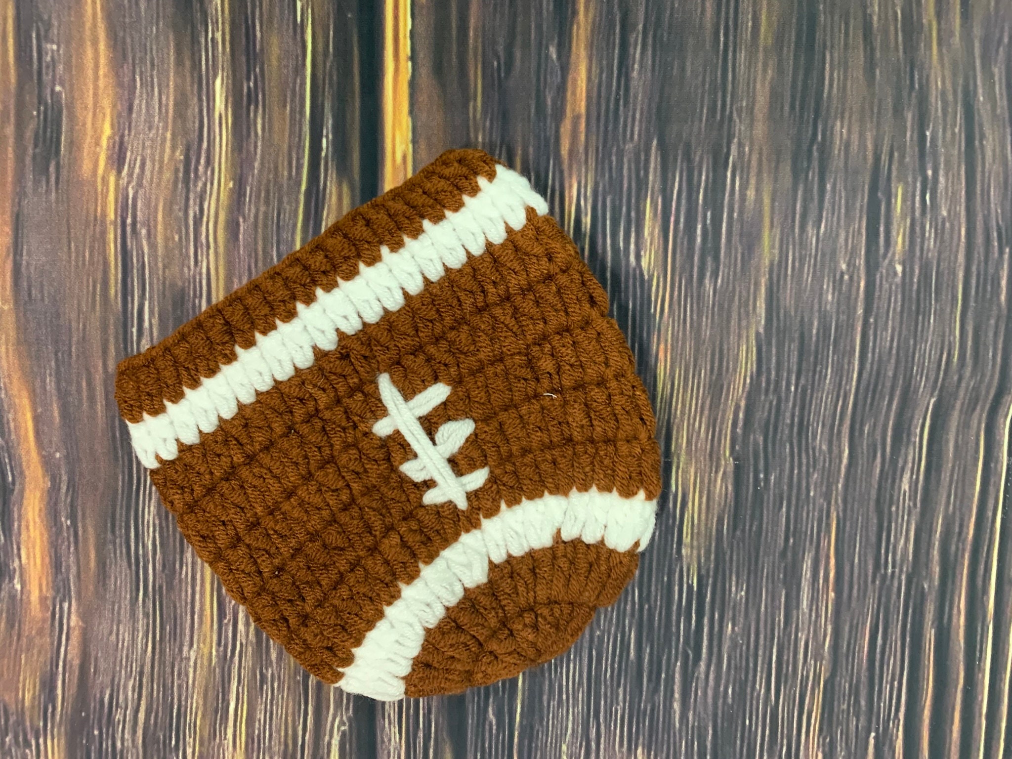 Newborn Baby Football Fan Crochet Outfit - Etsy
