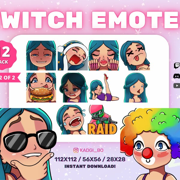 Beautiful Fun Emote - Etsy
