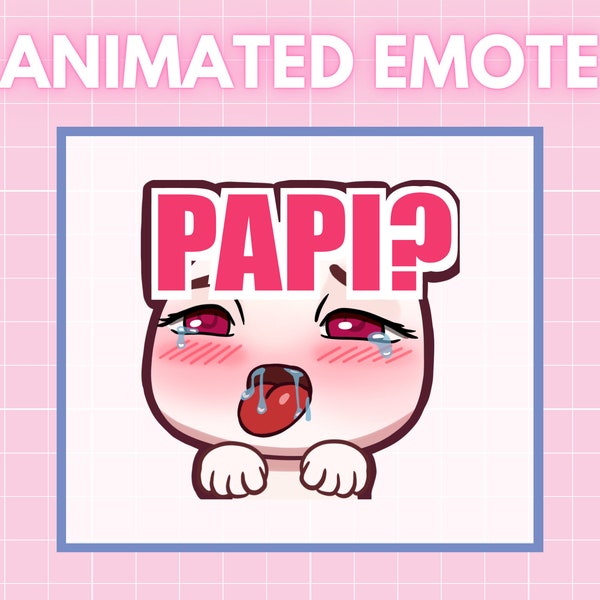 Ahegao Twitch Emote - Etsy