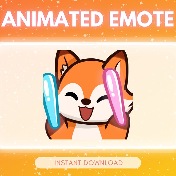 Twitch Animated Emote Glow Sticks - Etsy Australia