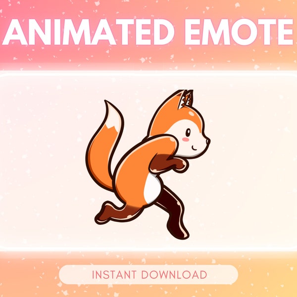 Running Animated Emotes for Twitch - Etsy