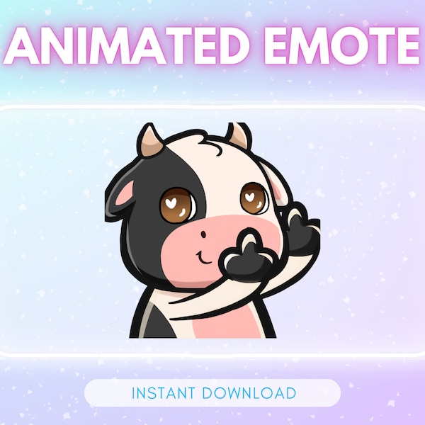 Cow Middle Finger Wall Art - Etsy