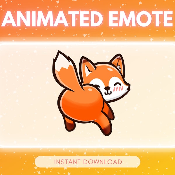 Twerking Emote Fox - Etsy Ireland