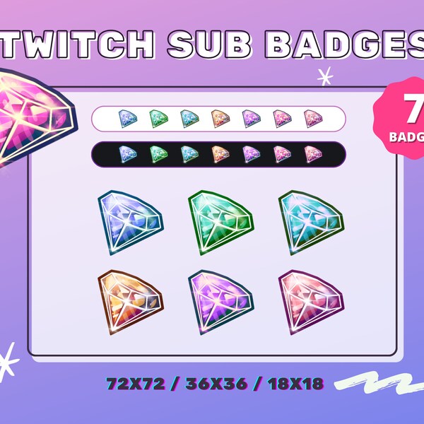 Diamond Twitch Emotes - Etsy