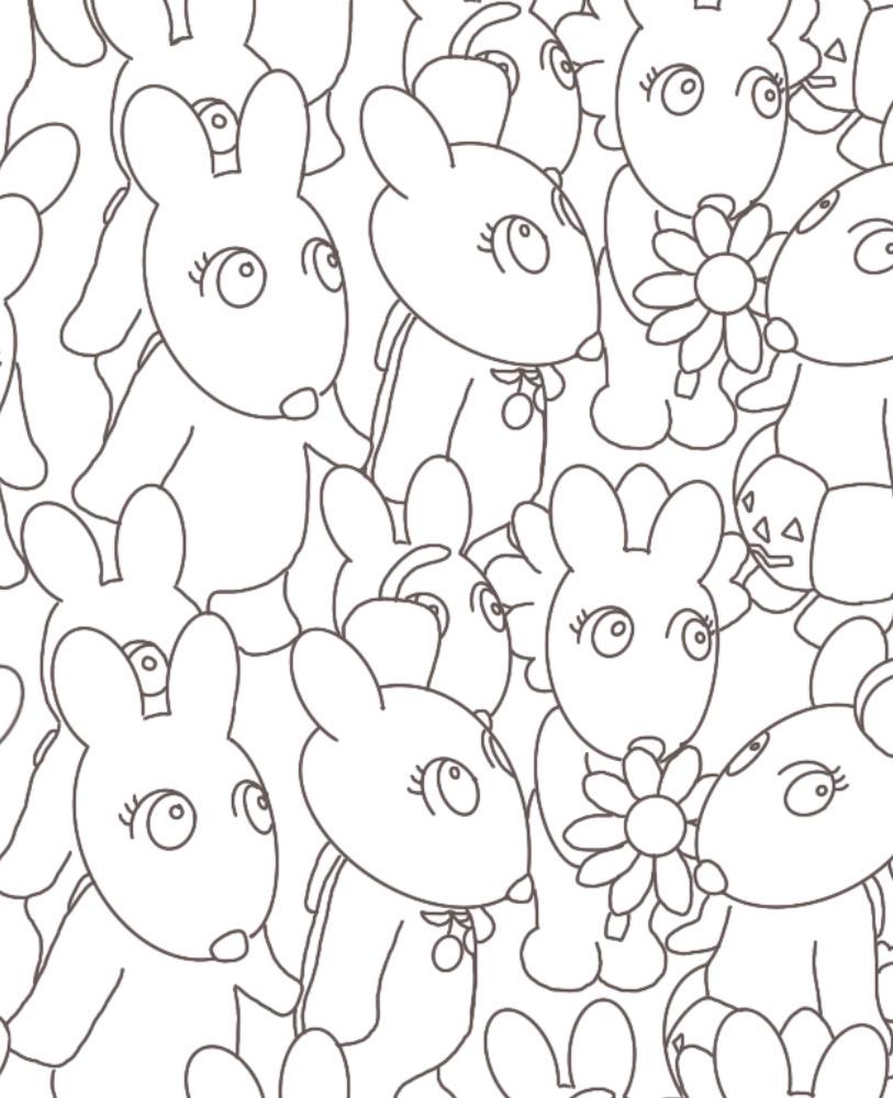 Sonny Angel Coloring Pages PDF Download - Etsy