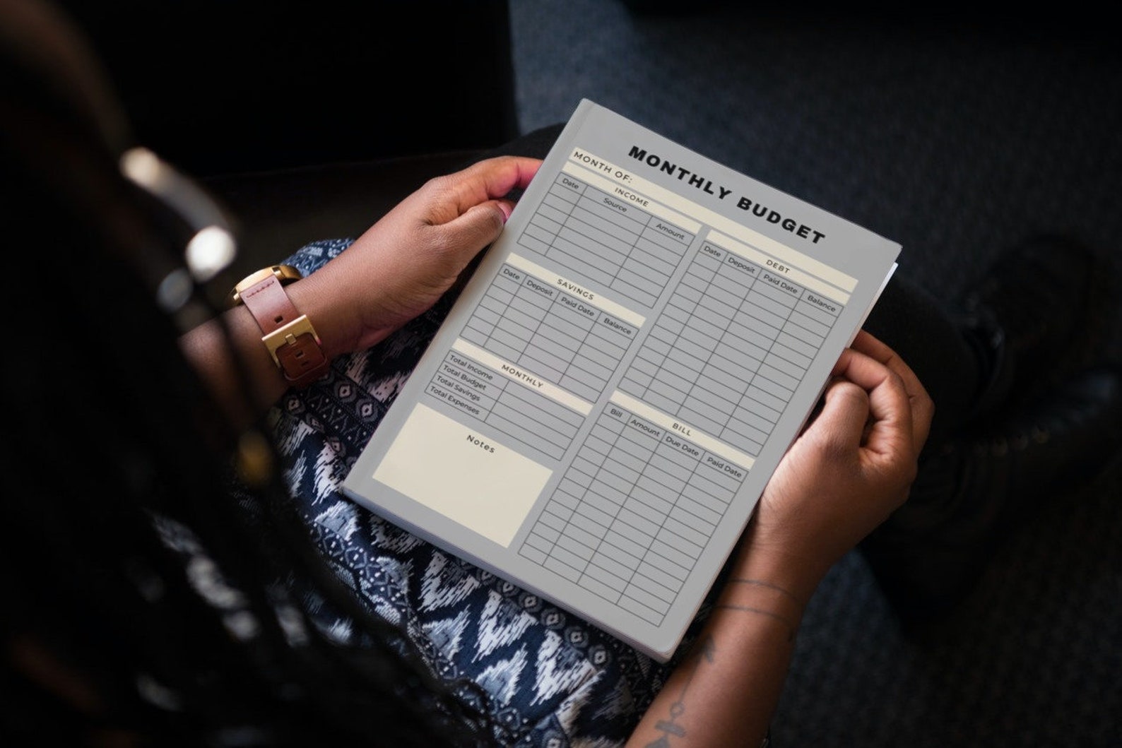 Monthly Budget Planner Budget Template Finance Planner - Etsy