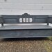 Original Beautiful Grey Farmhouse Vintage Bench From East Europe - Etsy