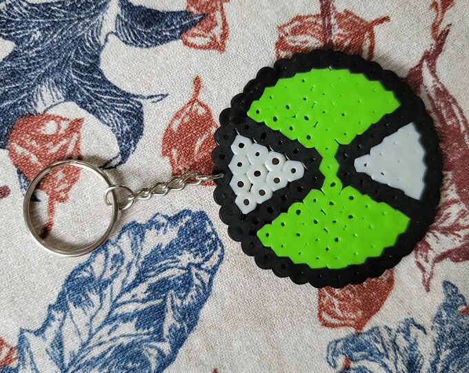Ben Ten Omnitrix Perler Bead Keychain - Etsy