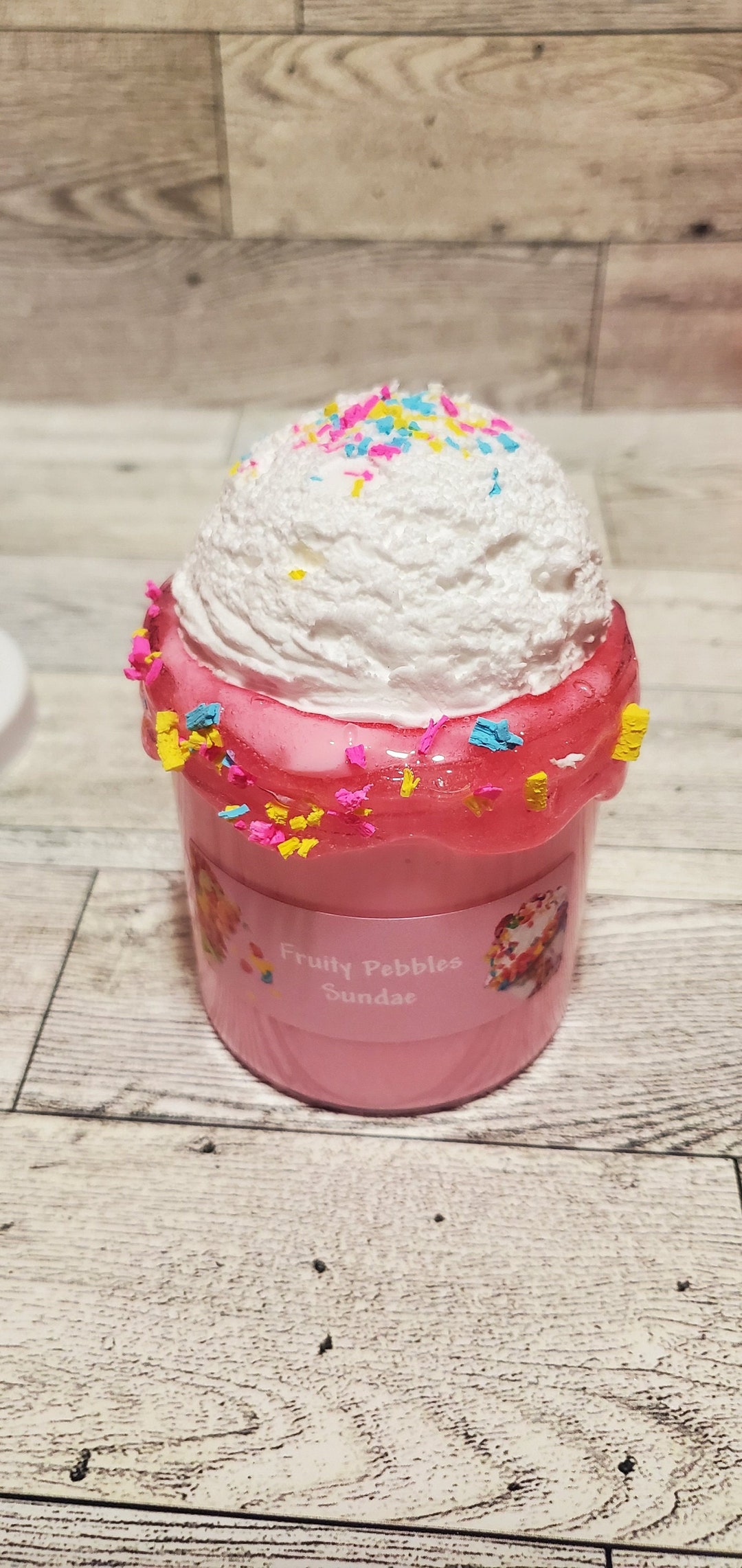 DIY Fruity Pebbles Sundae Slime Scented Smushslimes - Etsy