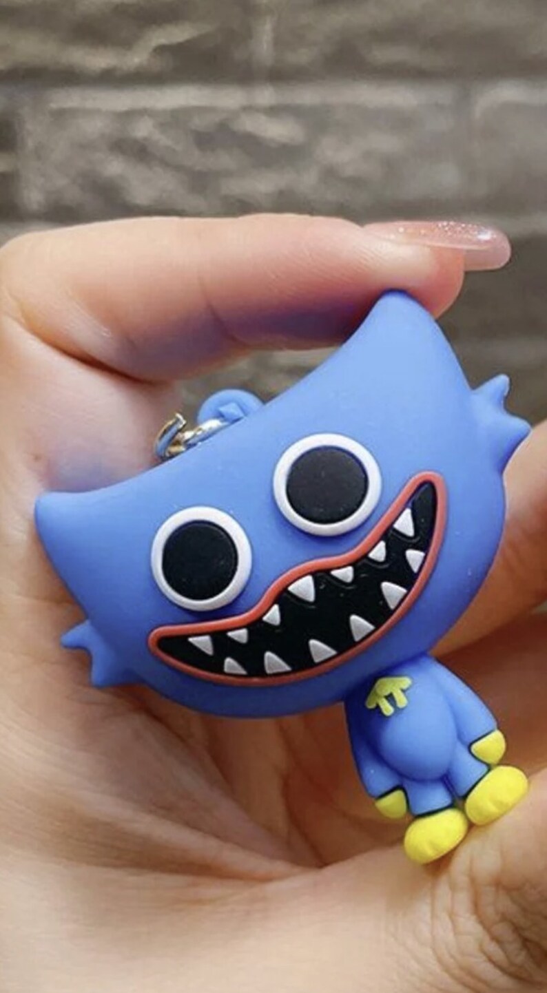 Poppy Play Time Huggy Wuggy and Kissy Missy Key Chains - Etsy