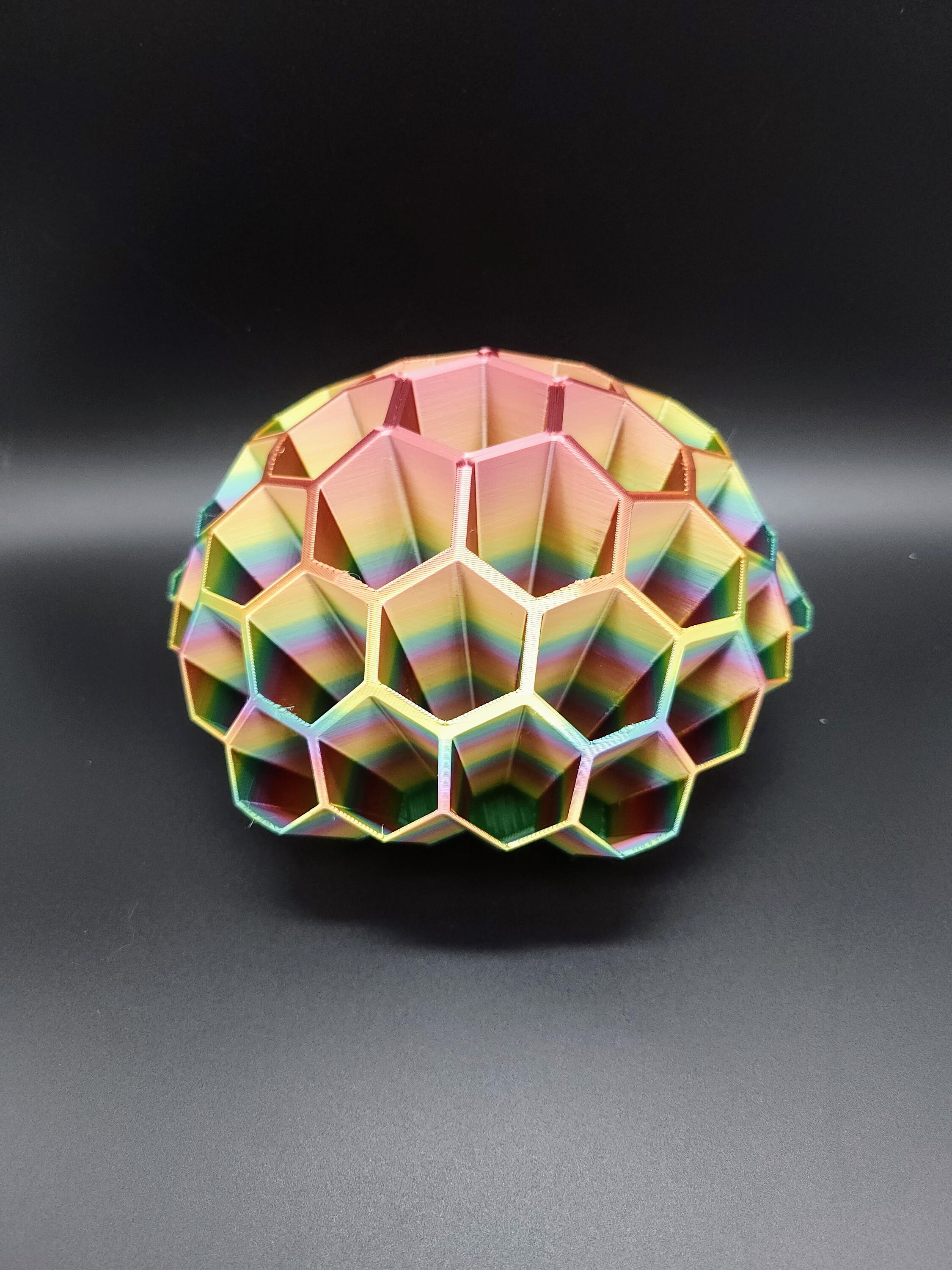 Rainbow Desk Organizer and Paintbrush Organizer. - Etsy