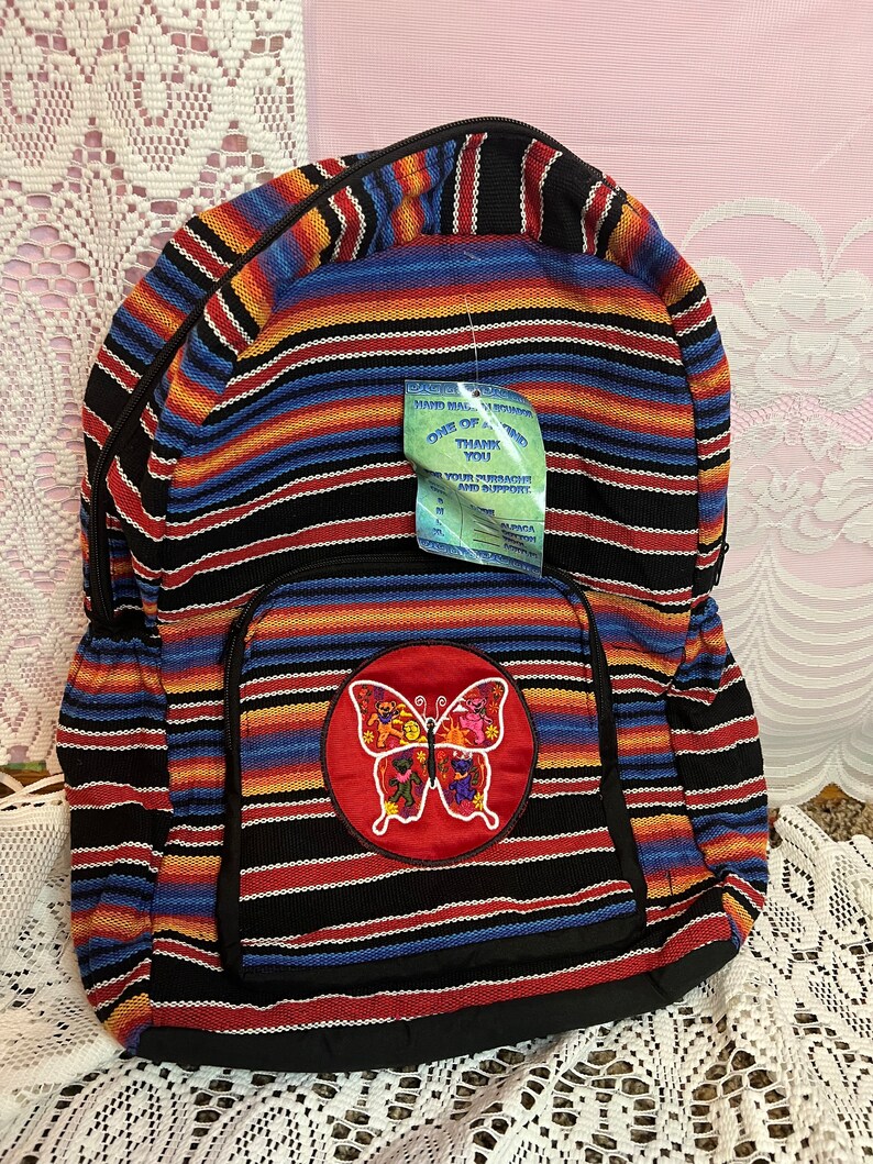 Grateful Dead Dancing Bear Backpack - Etsy