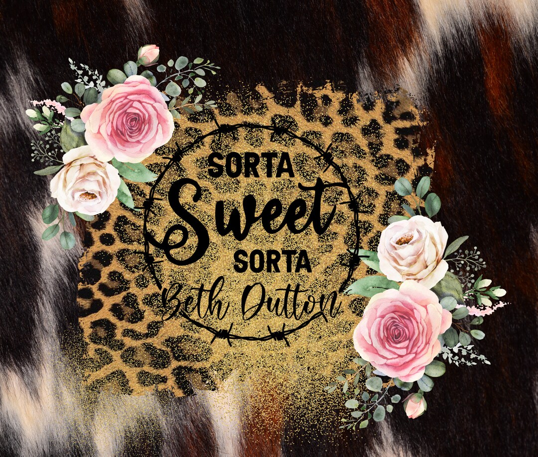 Beth Dutton Yellowstone Tumbler Template Sublimation Designs - Etsy